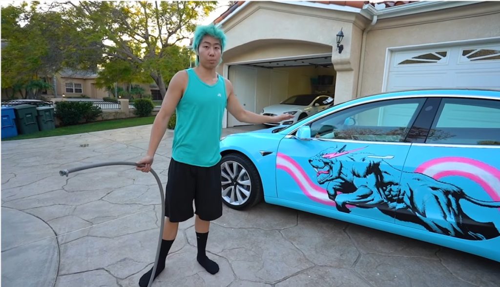 Custom Tesla Model 3 For Mr Beast Looks Like A Million Bucks