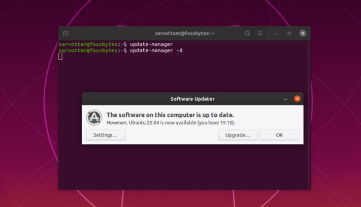 How To Upgrade Ubuntu 18.04 Or 19.10 To Ubuntu 20.04 LTS?