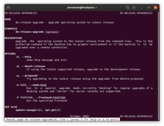 How To Upgrade Ubuntu From Command Line Terminal?