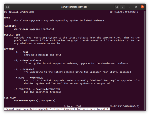 How To Upgrade Ubuntu From Command Line Terminal?
