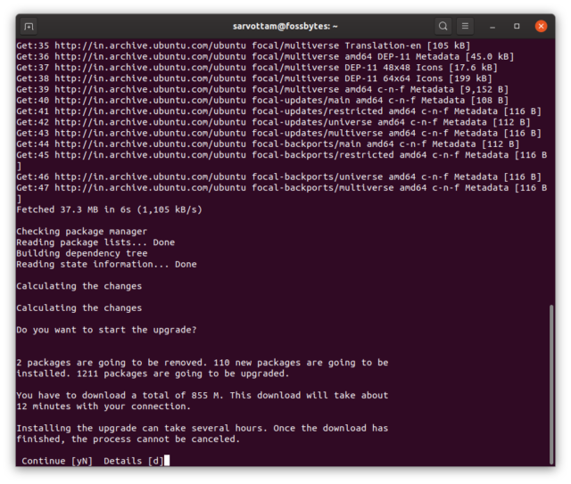 How To Upgrade Ubuntu From Command Line Terminal