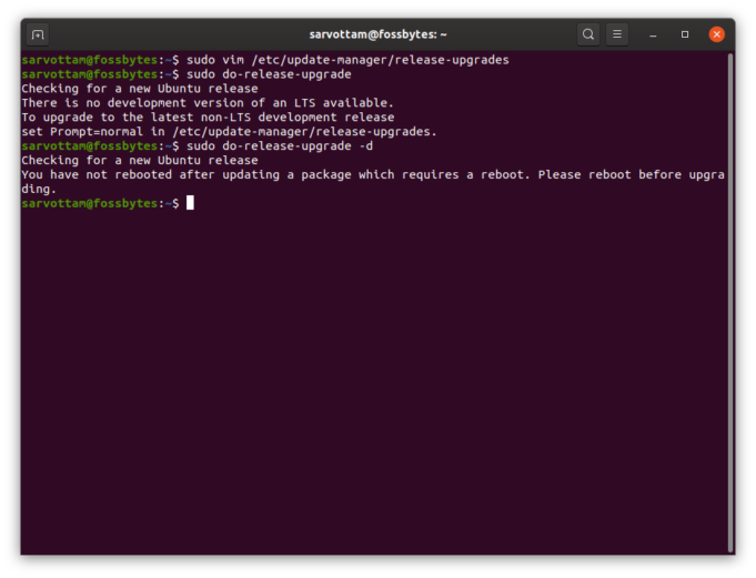 How To Upgrade Ubuntu From Command Line Terminal 