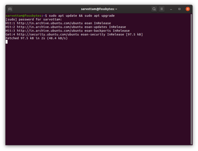 How To Upgrade Ubuntu From Command Line Terminal