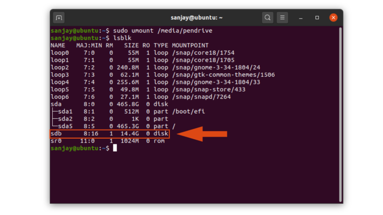 How To Mount/Unmount USB Drive On Ubuntu And Other Linux Distros?
