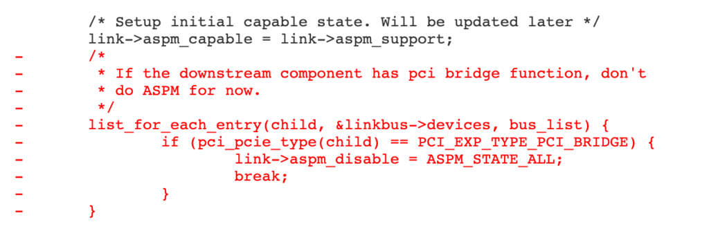 Linux Systems Will Save More Power As Kernel Removes Disabled ASPM