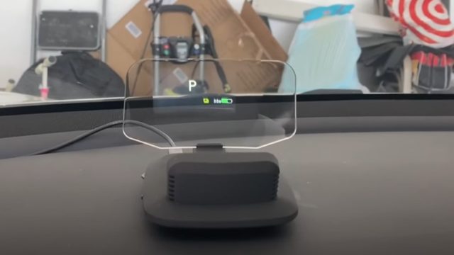 Tesla Model 3 Heads Up Display Is A Must Have Accesory For The EV