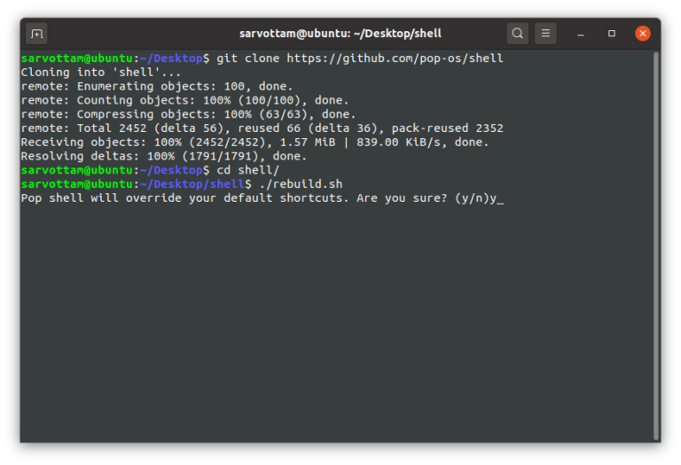 Install Pop Shell On Ubuntu 20.04 - Pop!_OS Auto-Tiling Manager