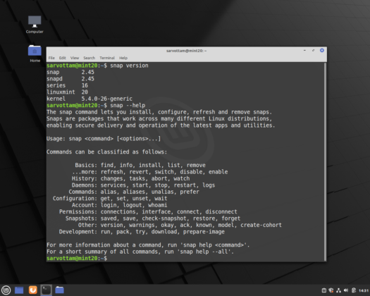 How To Enable Snap And Install Snap Packages On Linux Mint 20?