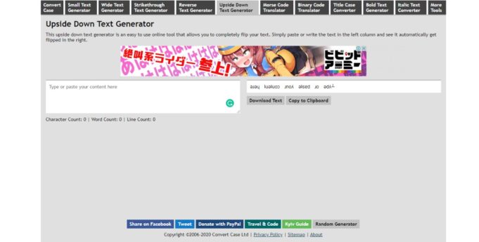 7 Best Free Upside Down Text Generator (2020) - Create Flipped Text