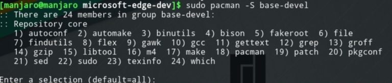 How to Install Edge Chromium (Preview) on Arch Linux?