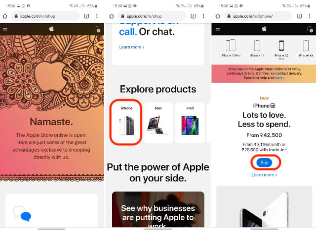 How To Buy An iPhone From Apple Online Store In India?