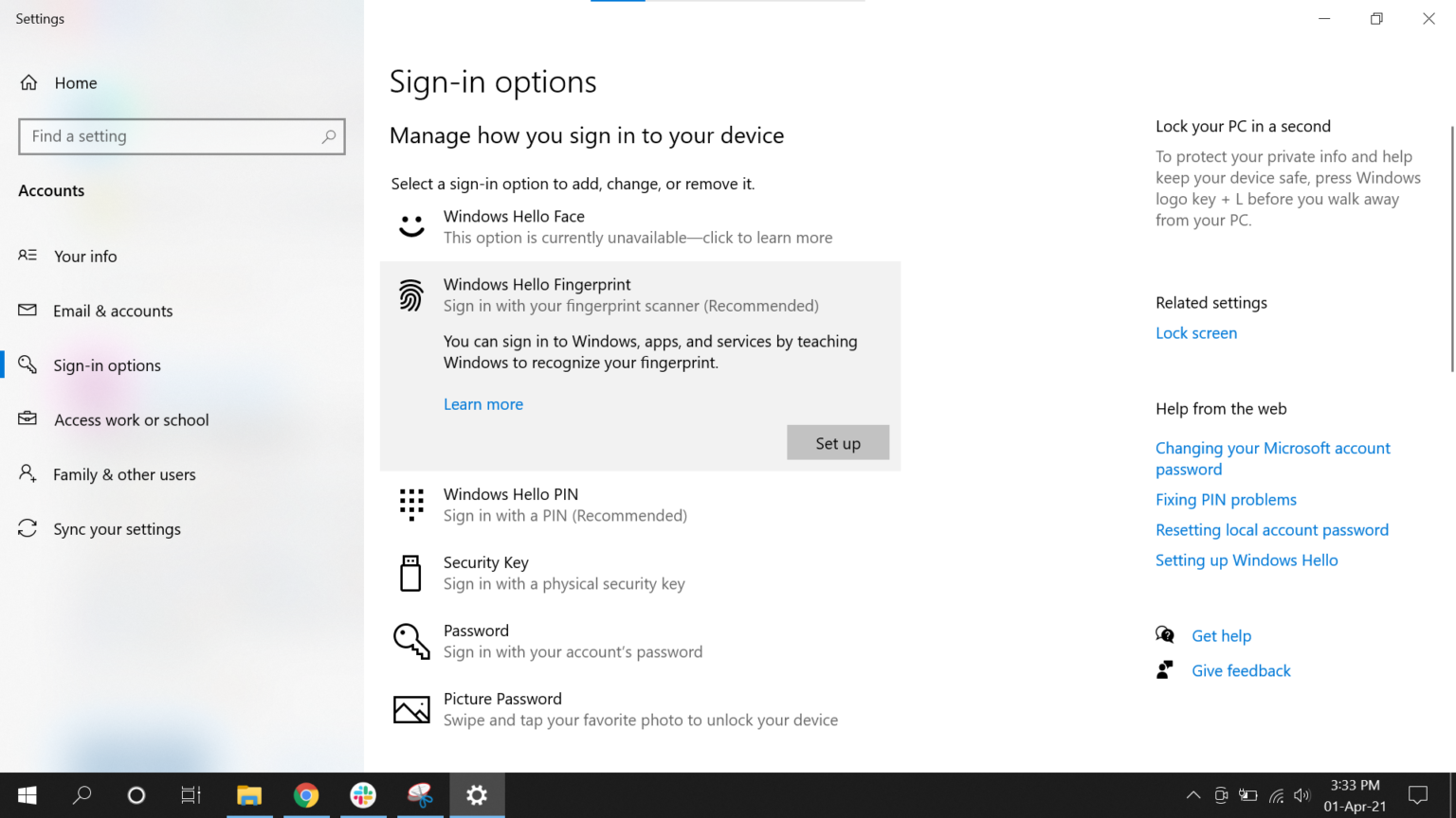 How To Use Windows Hello Fingerprint & Face Recognition On Windows 10?