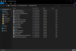Here's What The New Windows Tools Control Panel All About