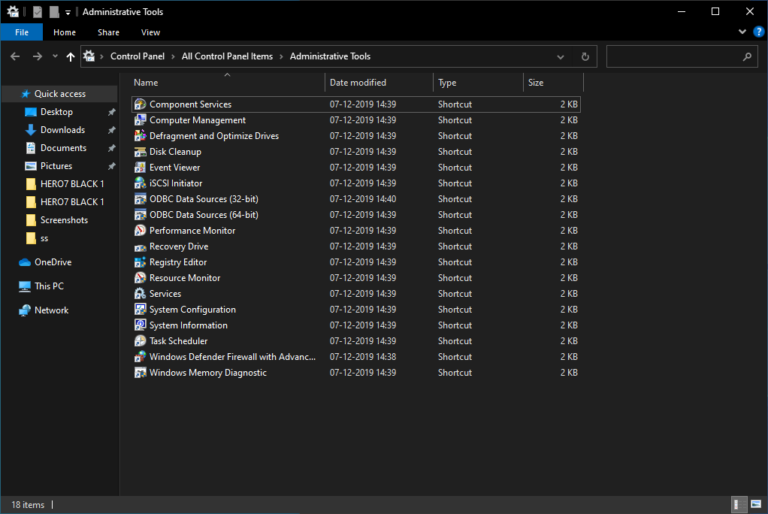 Here's What The New Windows Tools Control Panel All About