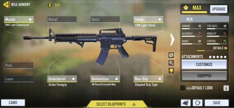 Best COD Mobile M16 Loadout: Get Fast ADS And Recoil Control