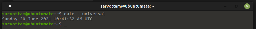 How To Display Date And Time In Linux Terminal Using Date Command 