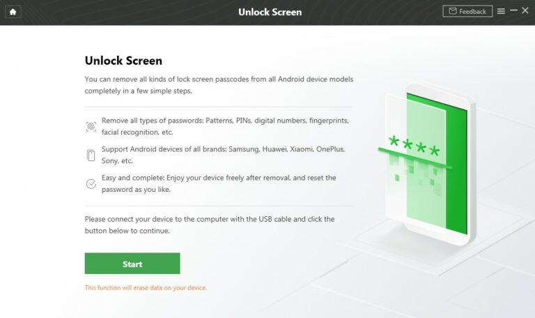How To Unlock Android Phone Without Password Using DroidKit?