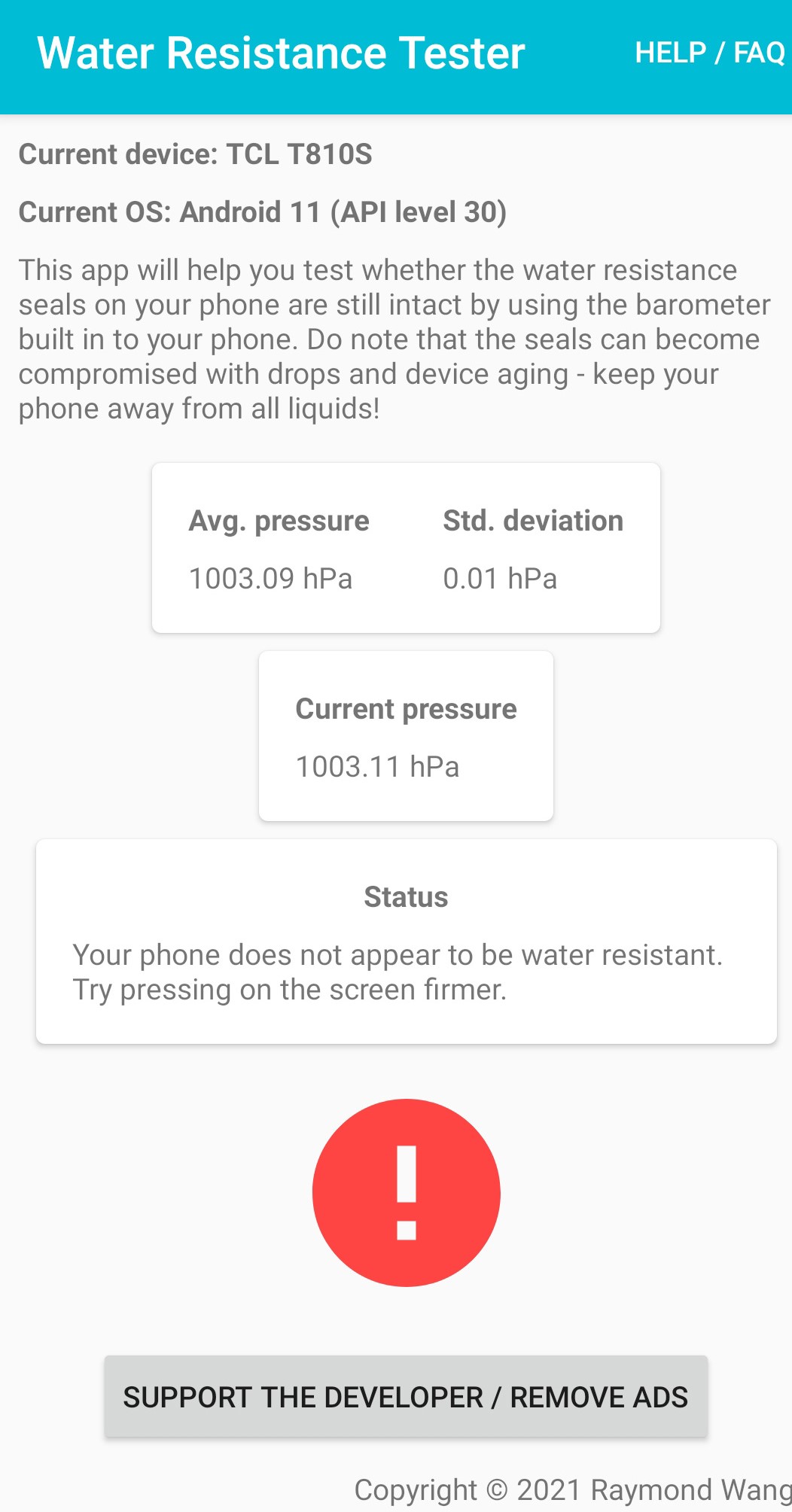 How To Check Water-Resistance Of Your Phone Using An App? - Fossbytes