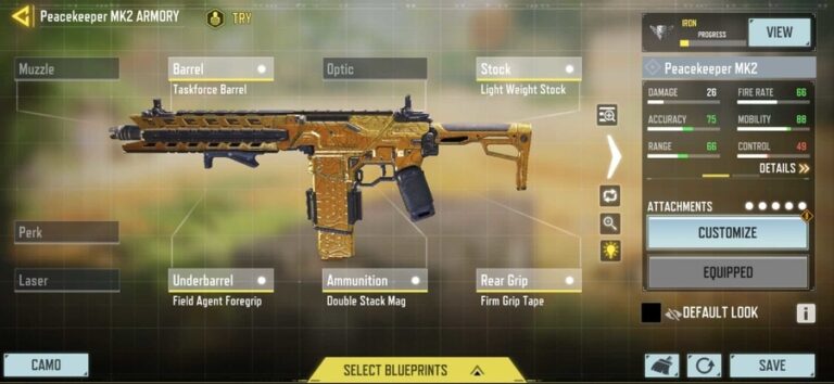 COD Mobile Loadout For Peacekeeper MK2: 3 Must-Have Loadouts