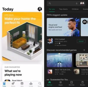 Play Store Vs. App Store: Compare Two App Marketplaces - Fossbytes
