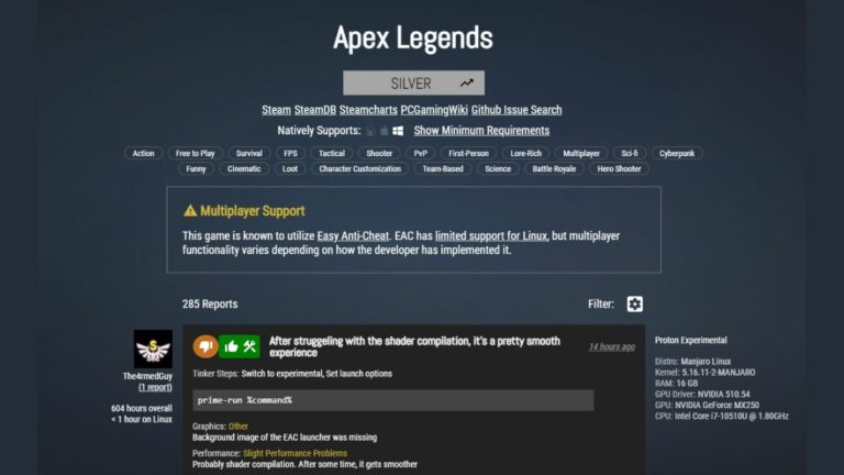 Apex Legends Players On Steam Deck Are Getting Banned For No Reason