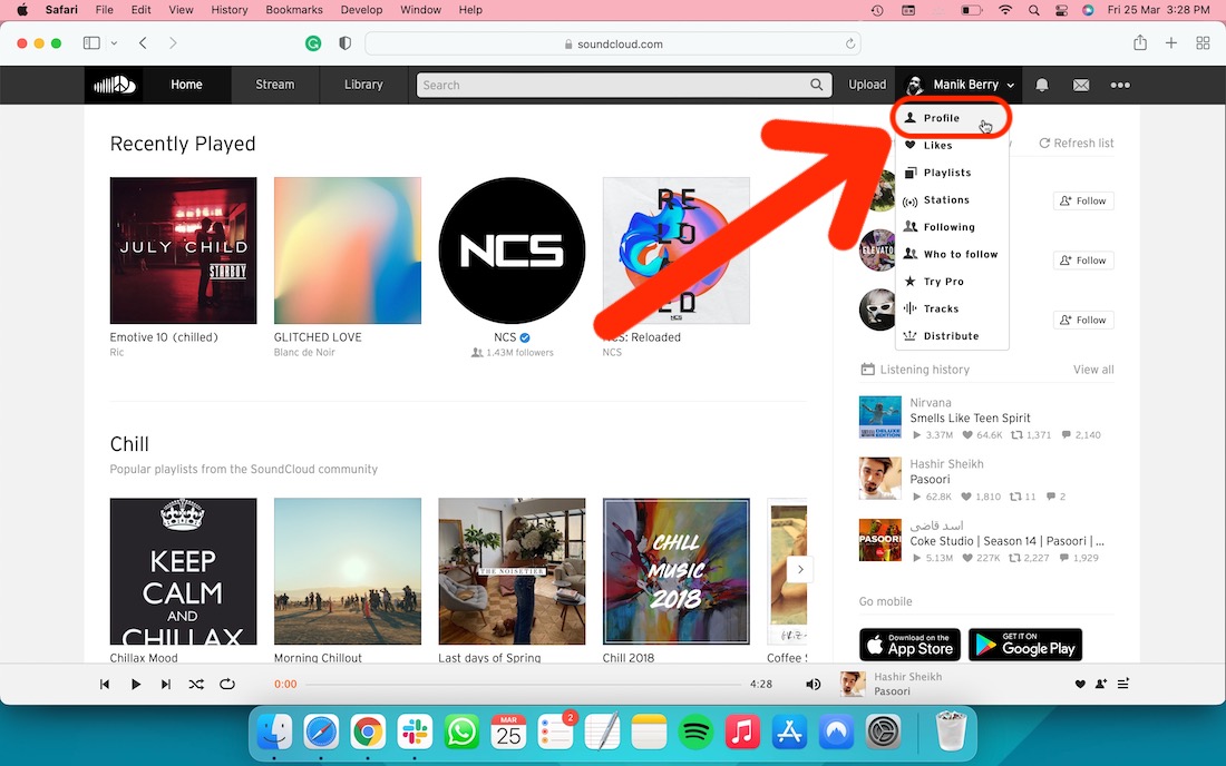 How To Change SoundCloud Username & Profile URL - Fossbytes