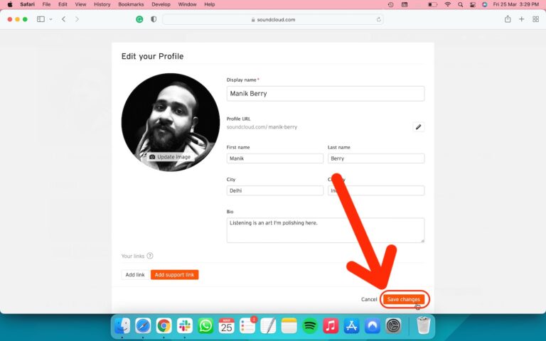 How To Change SoundCloud Username & Profile URL - Fossbytes