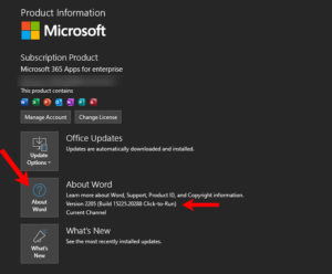 How To Find Out Version Of Microsoft Office On PC? - Fossbytes