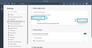 How To Set Up Homepage & Start-up Page In Microsoft Edge? - Fossbytes