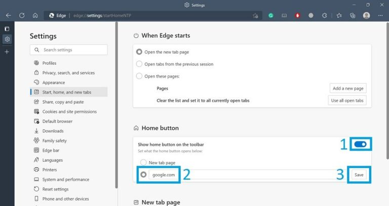 How To Set Up Homepage & Start-up Page In Microsoft Edge? - Fossbytes