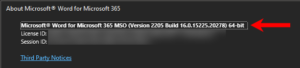 How To Find Out Version Of Microsoft Office On PC? - Fossbytes