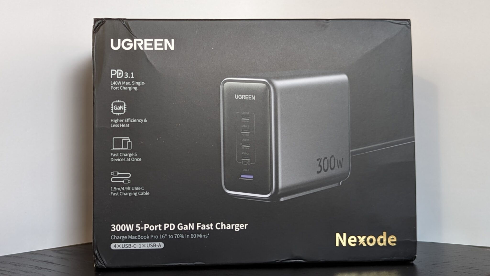 Ugreen Nexode 300W GaN Charger Review