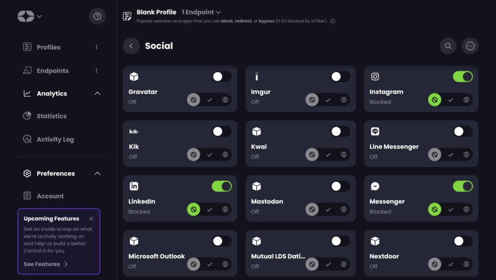 How to Block Social Media Websites Using ControlD? - Fossbytes