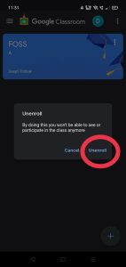 How to Leave a Google Classroom? - Fossbytes