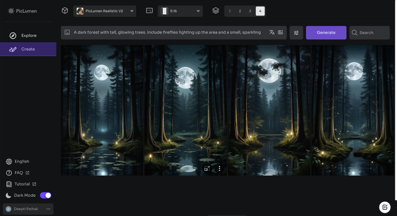 What is PicLumen and How Does Its Free AI Image Generator Work?
