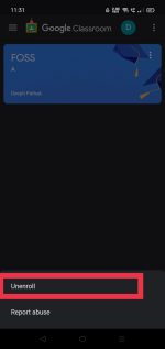 How to Leave a Google Classroom? - Fossbytes