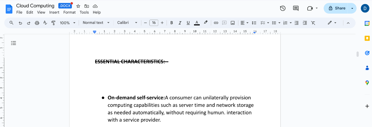 How to Cross Out Text in Google Docs? - Fossbytes