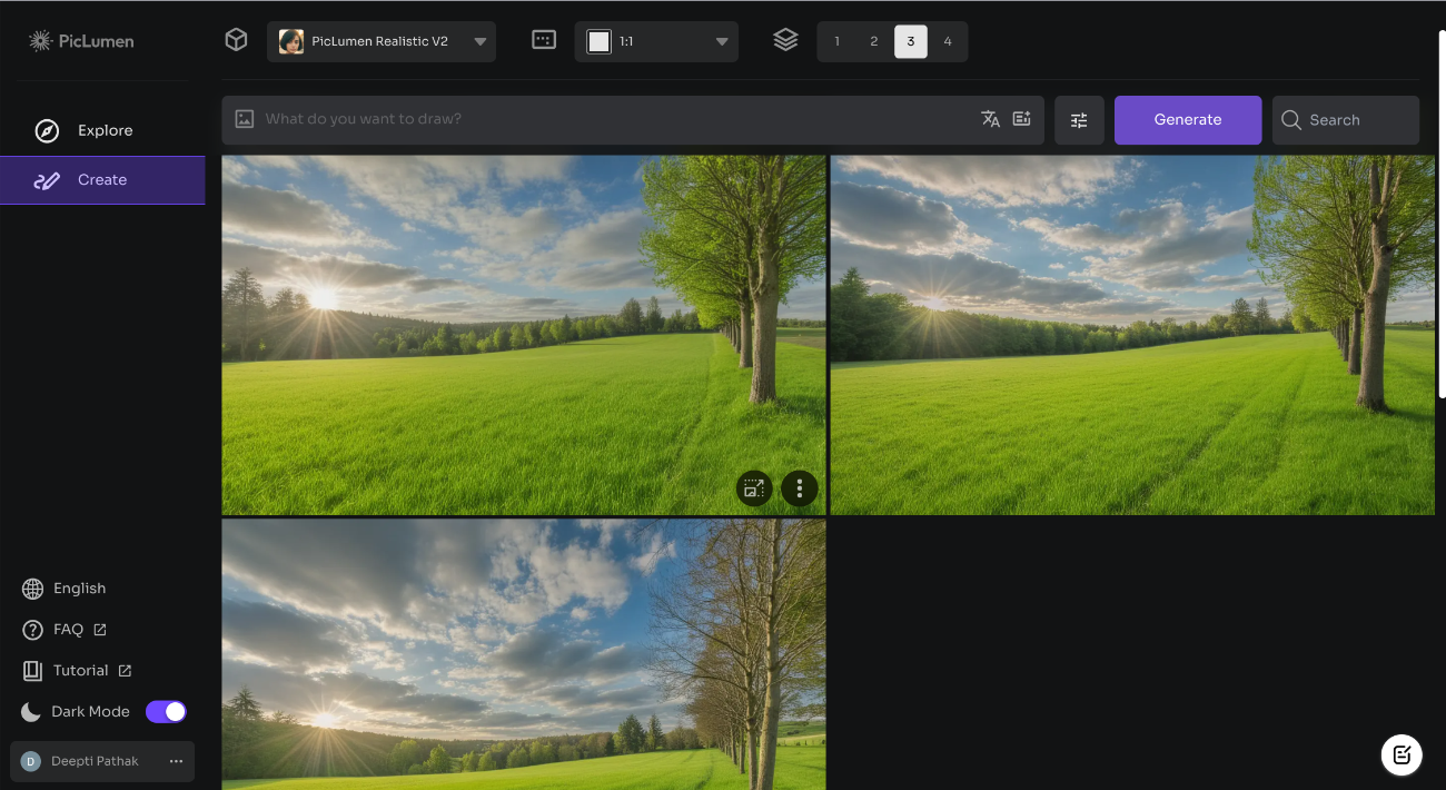 What is PicLumen and How Does Its Free AI Image Generator Work?