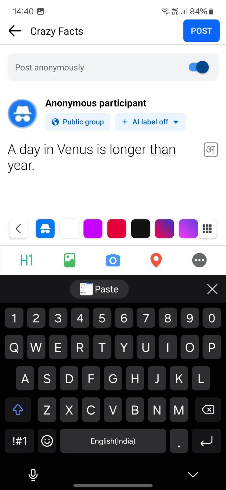 How to Post Anonymously on Facebook? - Fossbytes