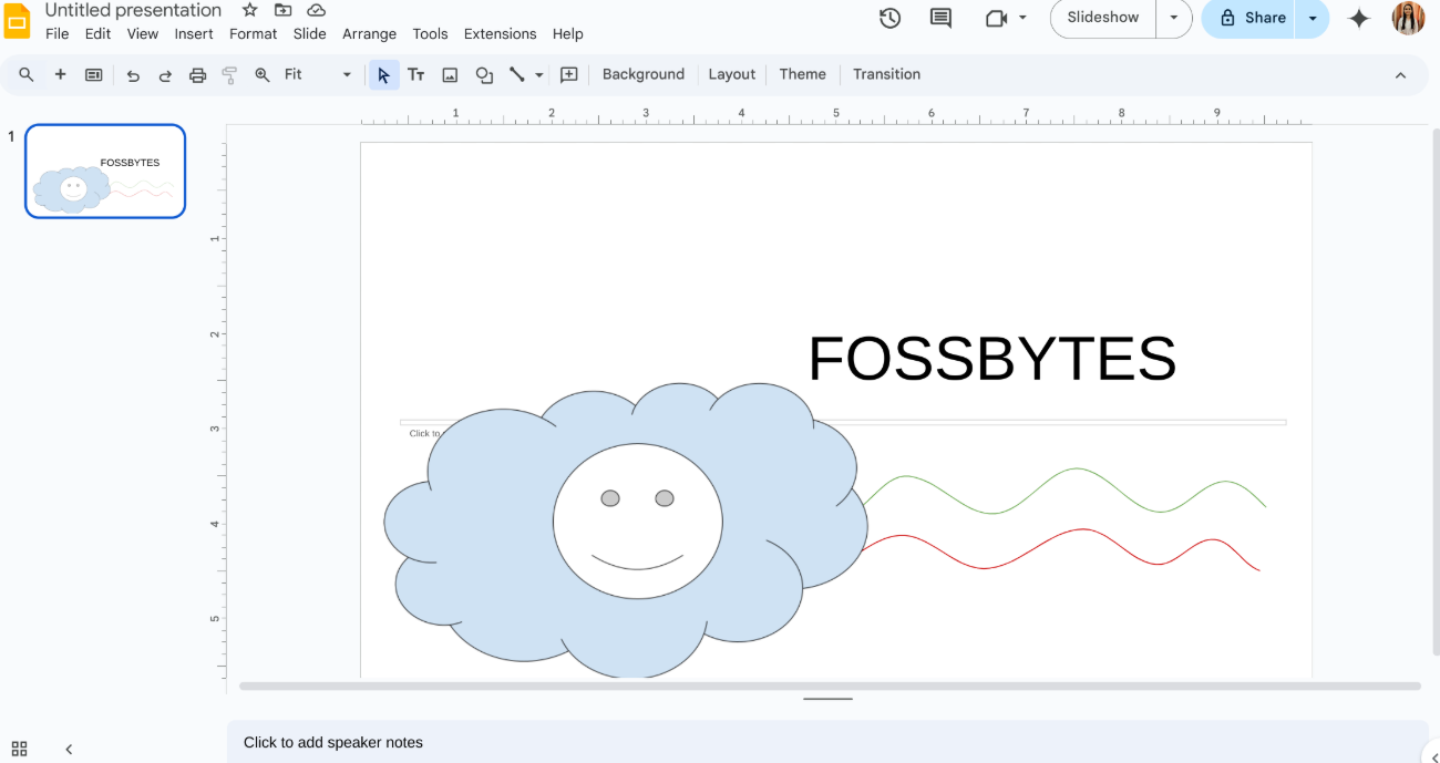 How to Draw on Google Slides? - Fossbytes