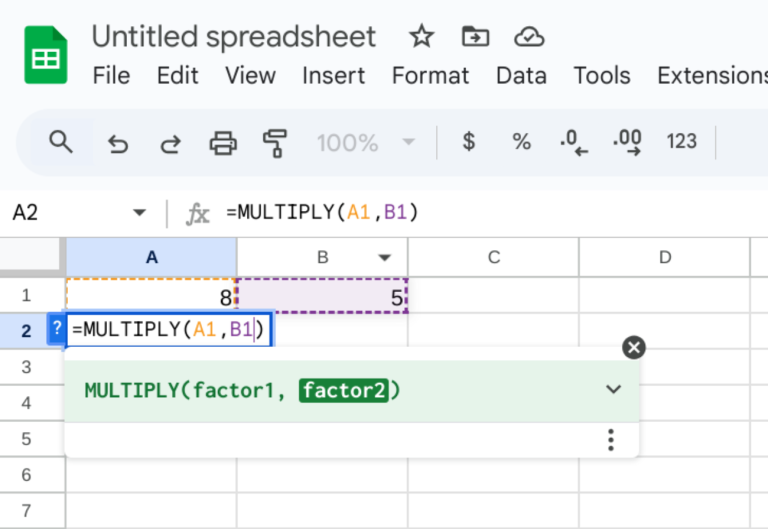 How To Multiply in Google Sheets? - Fossbytes