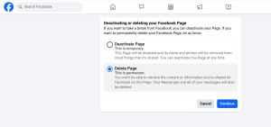 How to Delete a Facebook Page? - Fossbytes
