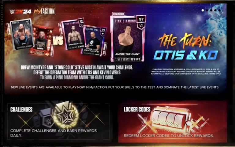 WWE 2K24 Locker Codes (October 2025) - Fossbytes