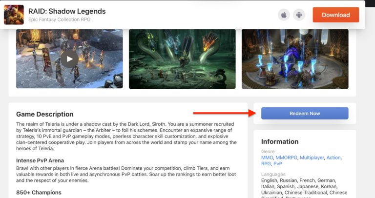 Raid Shadow Legends Promo Codes (December 2025) - Fossbytes