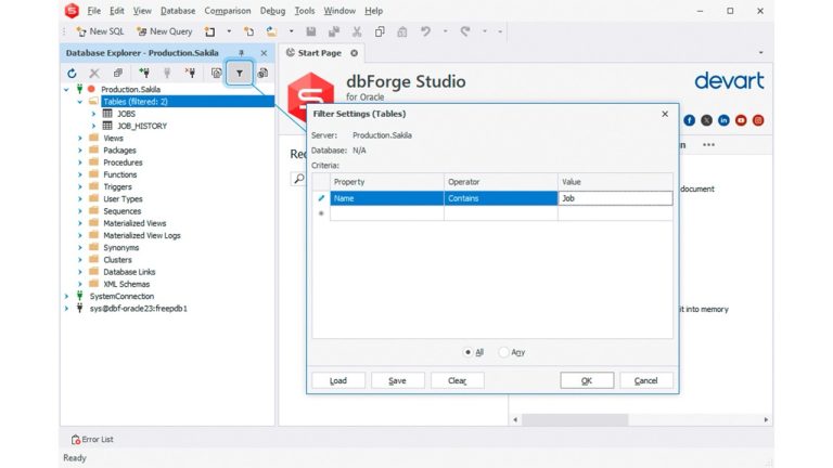 Top 7 Oracle GUI Power Ups in the New dbForge Edge - Fossbytes