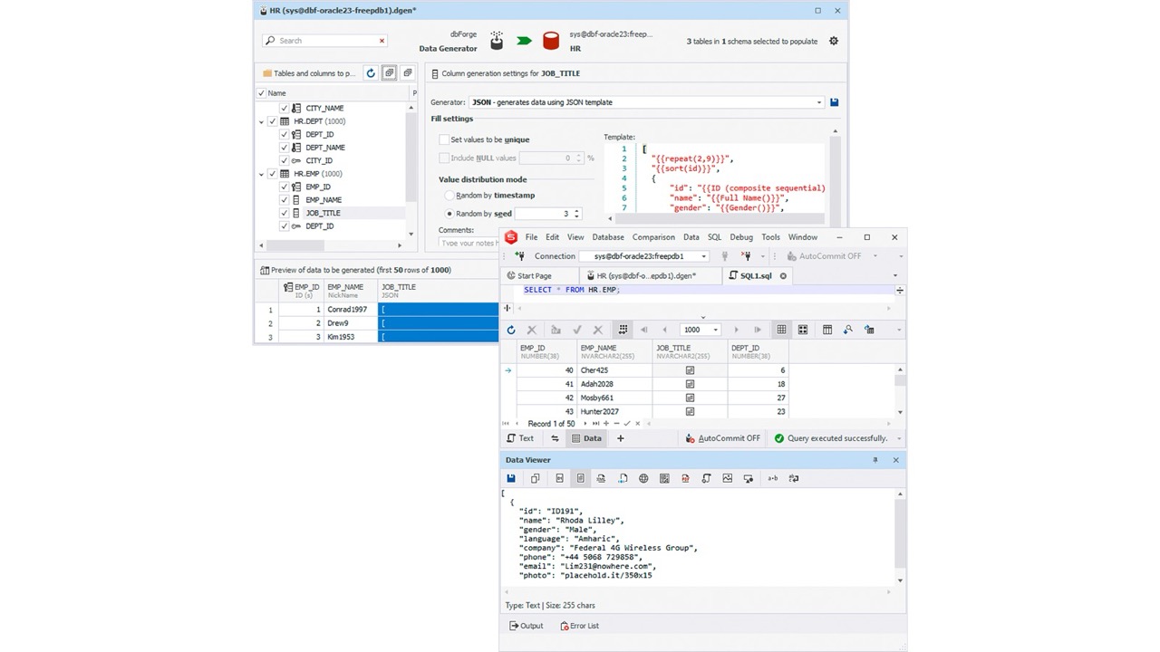 Top 7 Oracle GUI Power Ups in the New dbForge Edge - Fossbytes